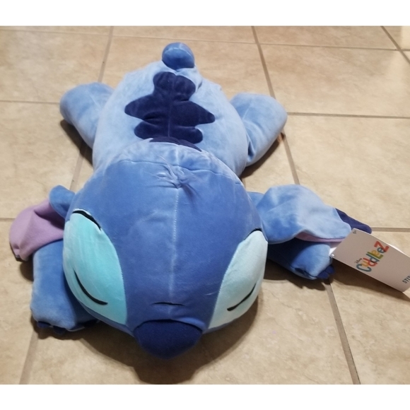 Disney | Toys | Disneys Lilo Stitch Sleeping Stitch Cuddleez Pillow ...